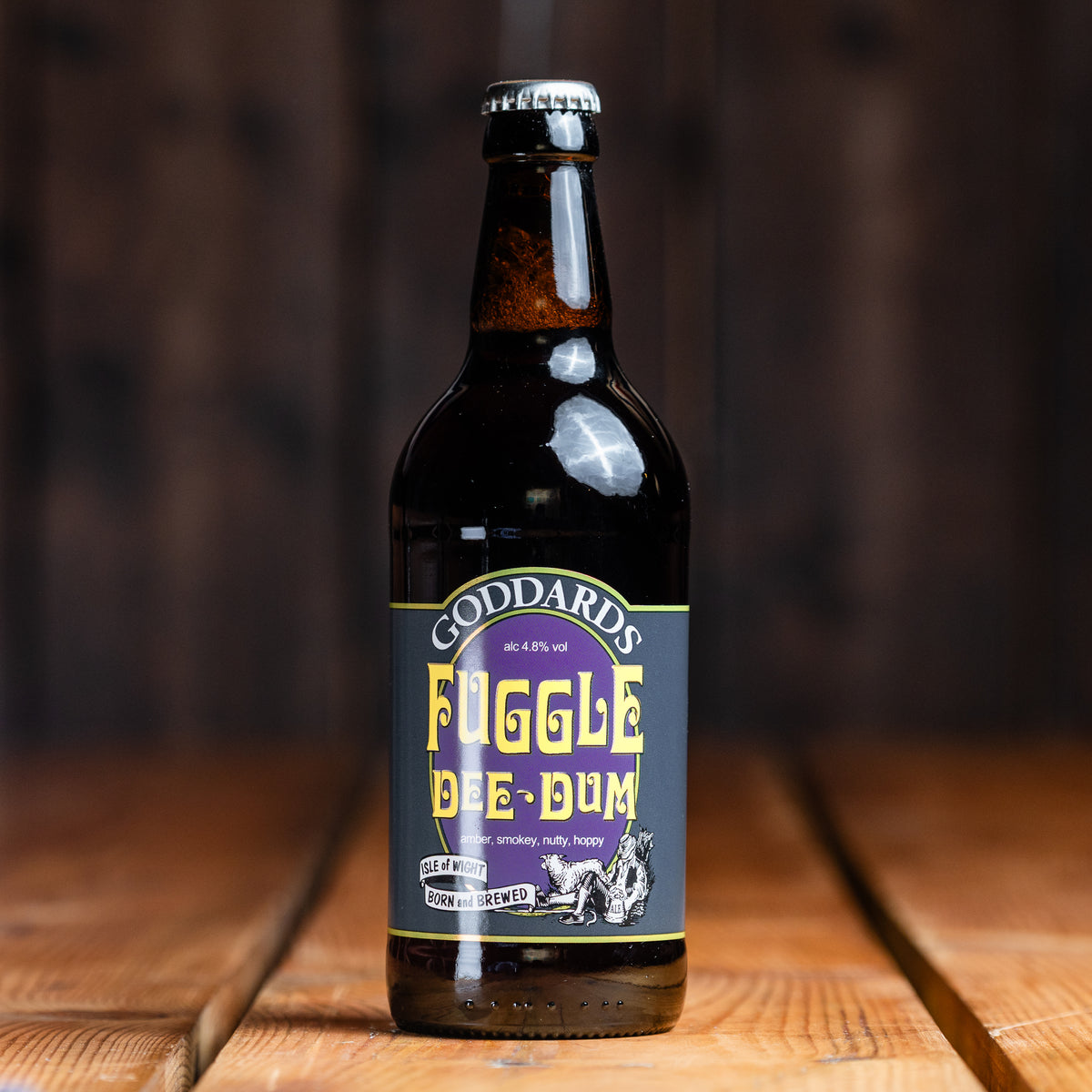 Fuggle Dee Dum - Amber Ale - ABV 4.8% - 500ml bottle – Powder Monkey ...