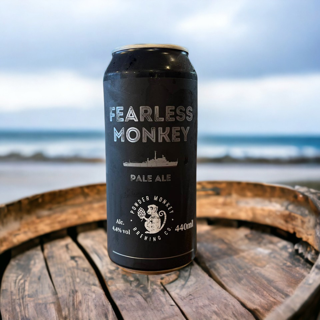 Fearless Monkey Pale Ale - 440ml – Powder Monkey Brewing Co