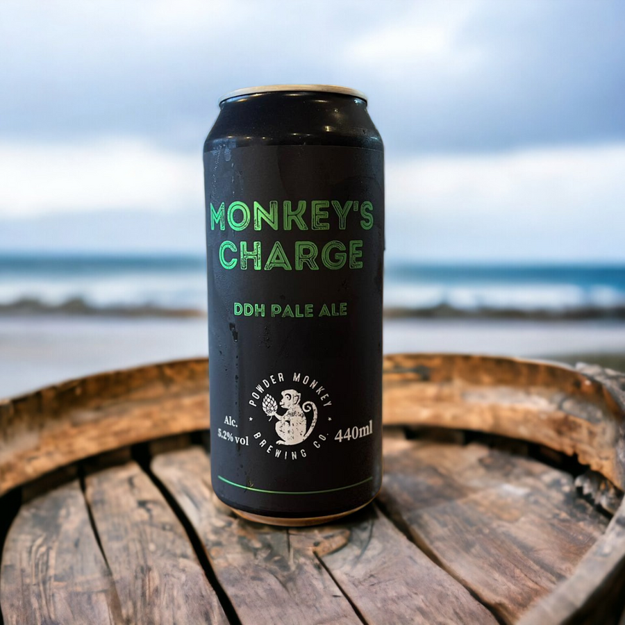 Monkey's Charge DDH Pale Ale - 440ml – Powder Monkey Brewing Co