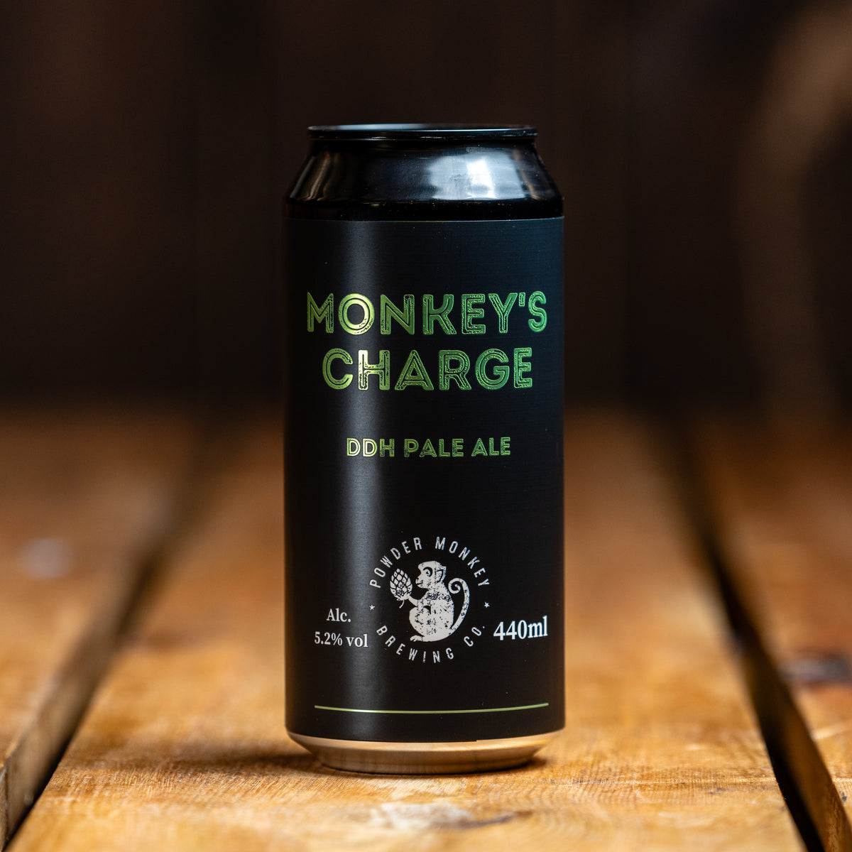 Monkey's Charge DDH Pale Ale - 440ml – Powder Monkey Brewing Group Ltd