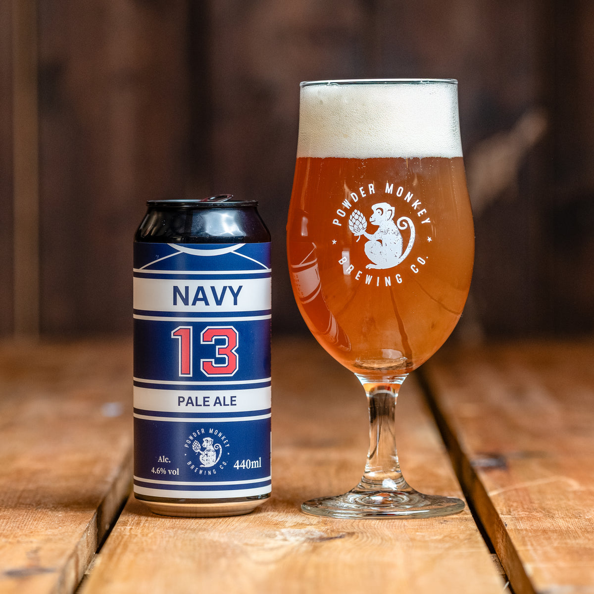 Navy 13 - 440ml – Powder Monkey Brewing Group Ltd